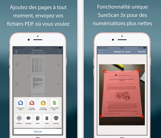 TurboScan Pro supporte le Touch ID et le téléchargement automatique ...