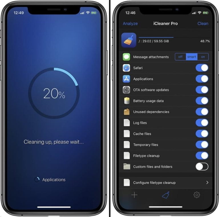 iCleaner pour iPhone et iPad prend en charge iOS 16